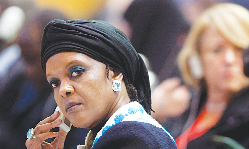 Mugabe’s wife joins fray over Zimbabwe succession - Newspaper - DAWN.COM