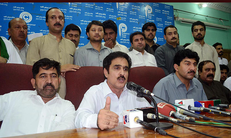 50,000 PTI workers from Peshawar to participate in ‘Azadi March ...