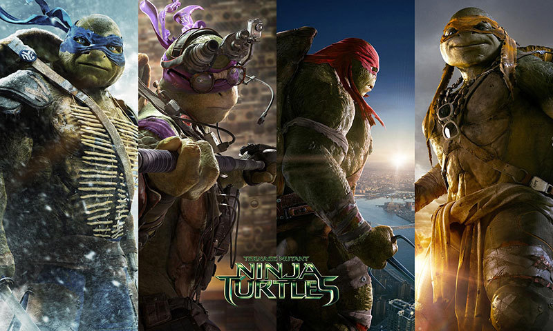 Superhero 'Turtles' swing back onto big screen in new mutation - DAWN.COM