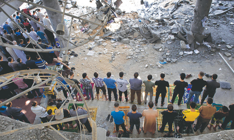 Day of prayer and peace in devastated Gaza - World - DAWN.COM