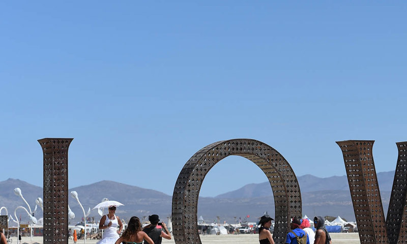Burning Man lights up the Nevada desert - World - DAWN.COM
