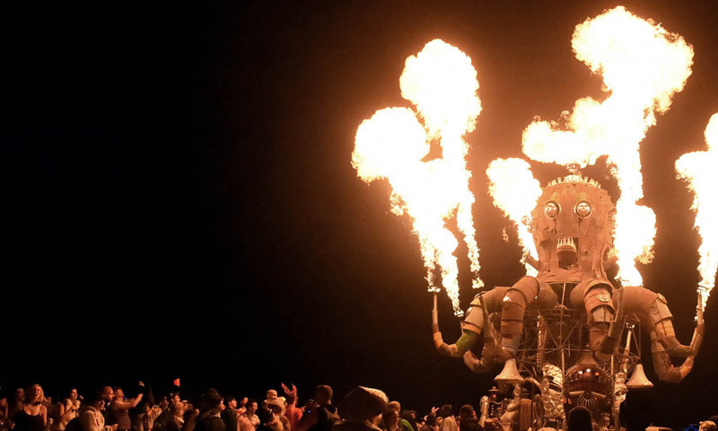 Burning Man lights up the Nevada desert - World - DAWN.COM