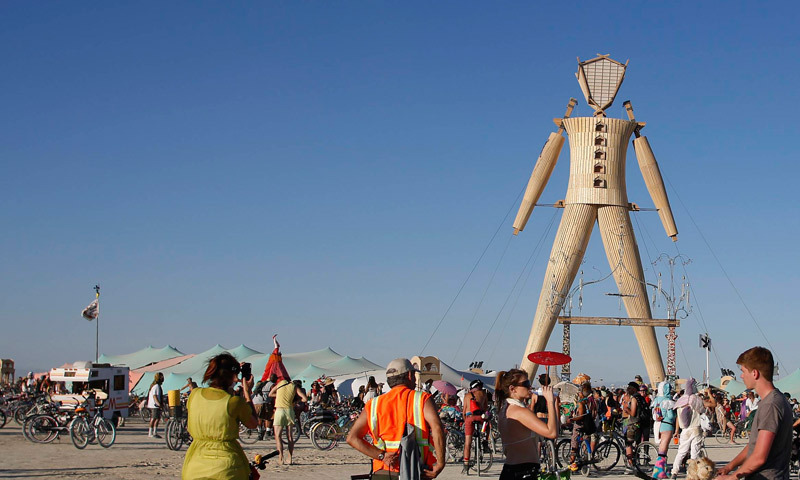 Burning Man lights up the Nevada desert - World - DAWN.COM
