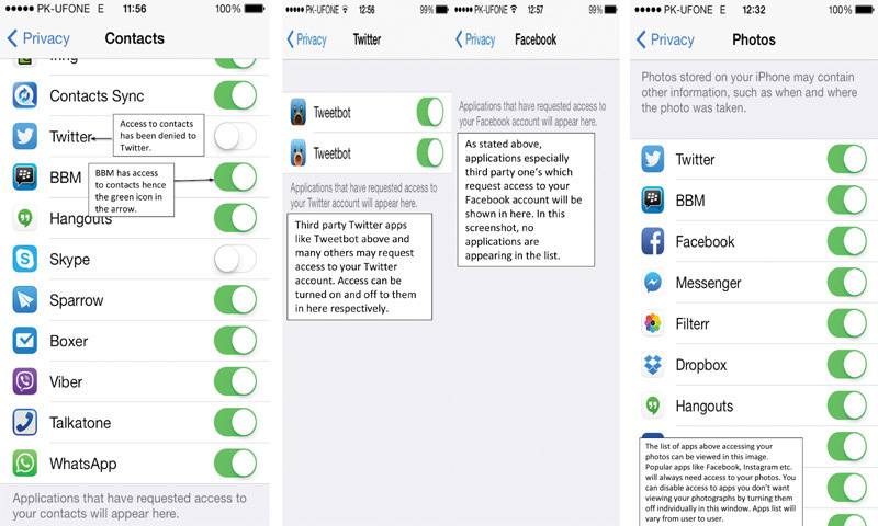 iOS privacy settings explained - Newspaper - DAWN.COM