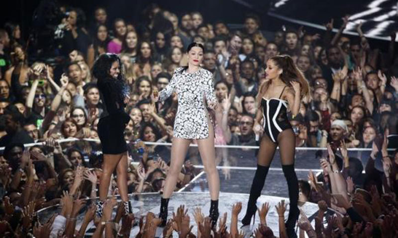 Pop supergroup hits British number one spot with 'Bang Bang' - DAWN.COM