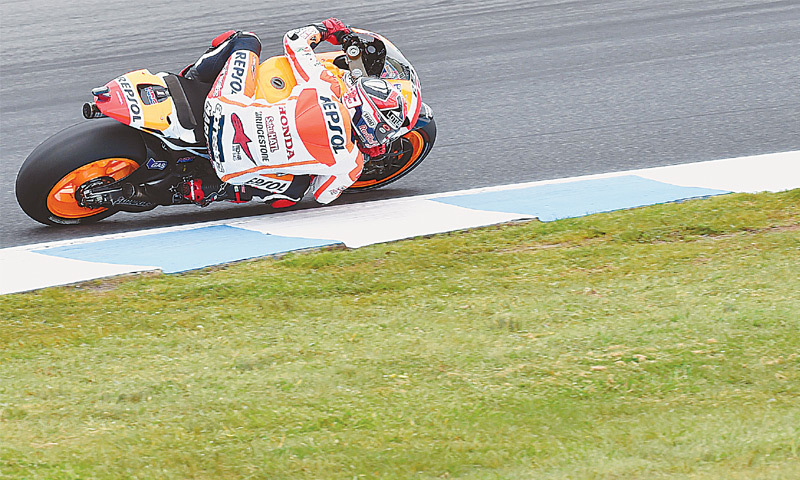 Marquez on pole for Australian MotoGP - Newspaper - DAWN.COM