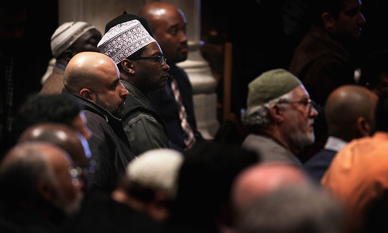 In a first, Muslims pray inside Washington’s National Cathedral - World ...