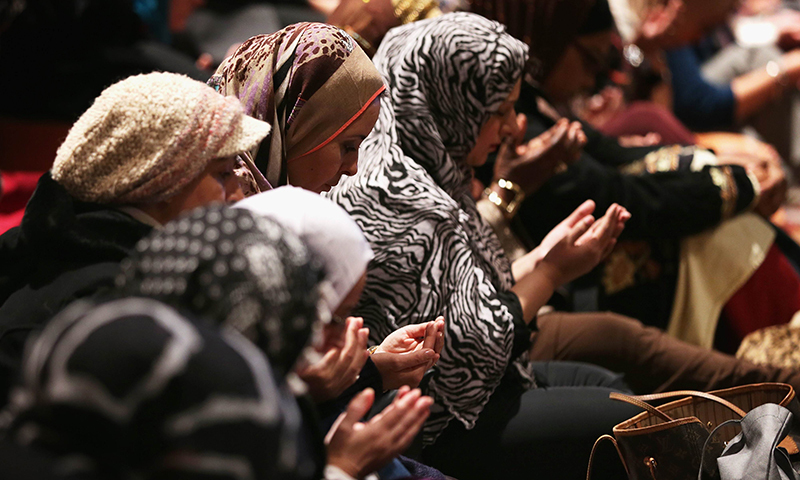 In a first, Muslims pray inside Washington’s National Cathedral - World ...