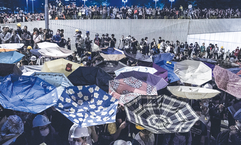 Hong Kong teen protest leader on hunger strike - World - DAWN.COM