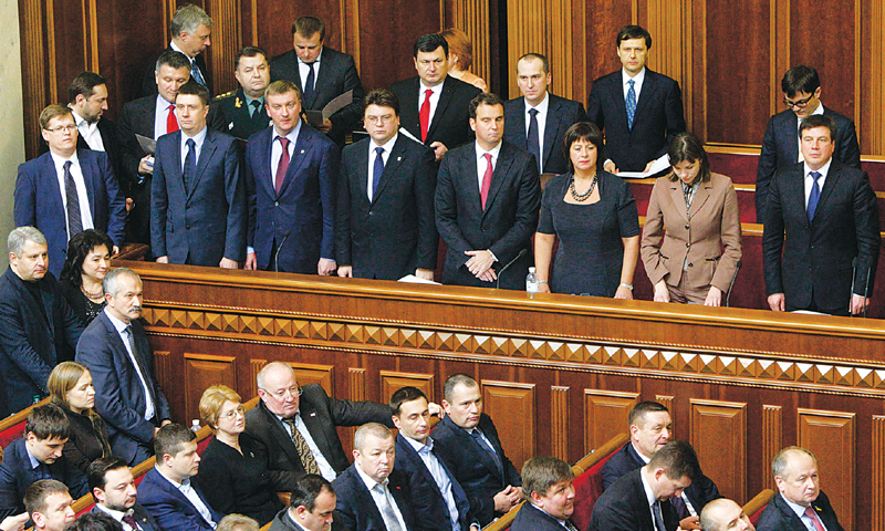 Ukraine parliament approves new govt - World - DAWN.COM