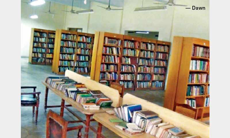 Library without facilities - Newspaper - DAWN.COM