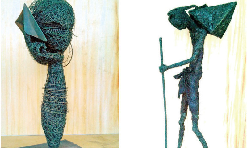 Artist shapes emotions in malleable metal - Newspaper - DAWN.COM
