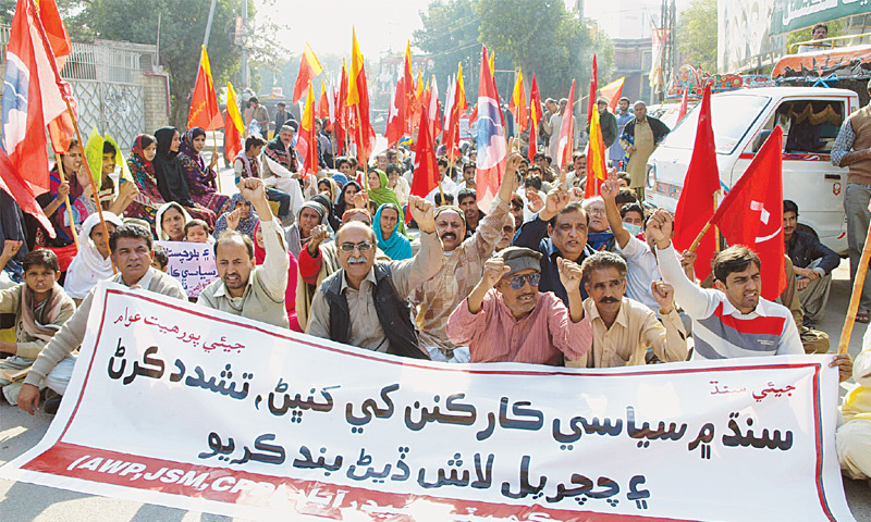 Protests in parts of Sindh against discovery of bodies, ‘enforced ...
