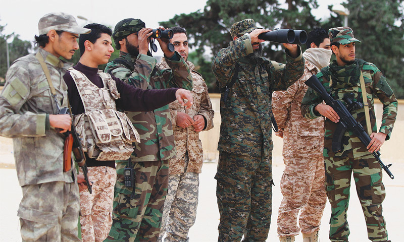 Islamists mount air raid near key oil terminals in Libya - World - DAWN.COM