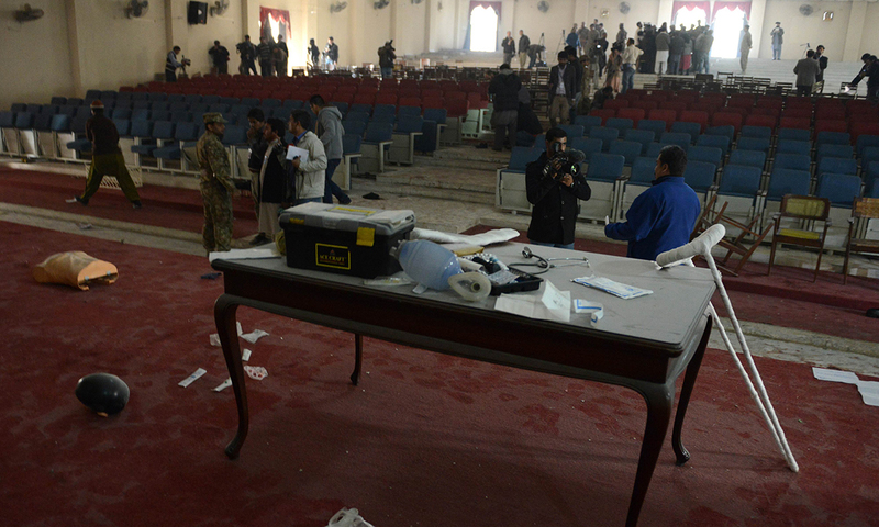 Inside the bullet-riddled halls of Army Public School - Pakistan - DAWN.COM