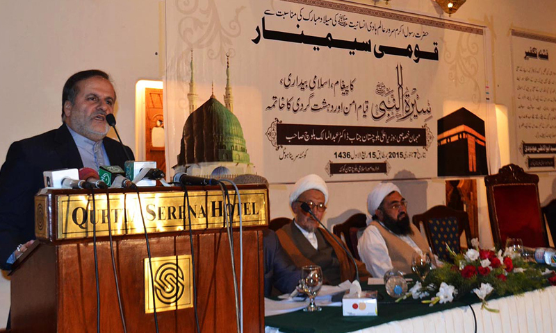 CM blames foreigners for law and order problem - Newspaper - DAWN.COM