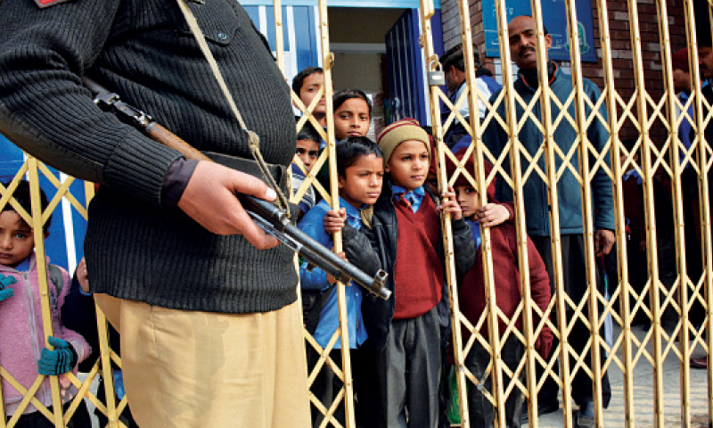 They return to ‘fortified’ schools with morbid curiosity - Pakistan ...