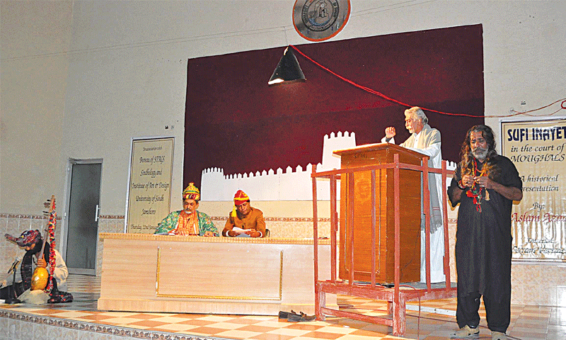 Play on Shah Inayat’s life and times staged - Newspaper - DAWN.COM