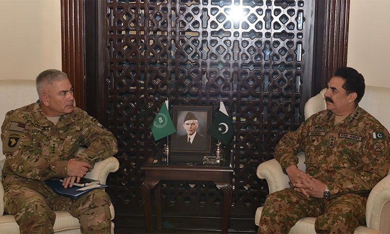 Army chief meets US RSM commander at GHQ - Pakistan - DAWN.COM