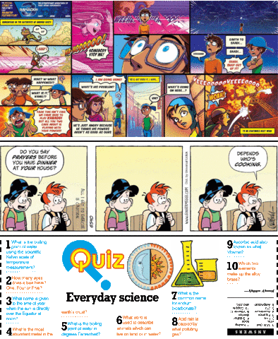 Comic and quiz - Magazines - DAWN.COM