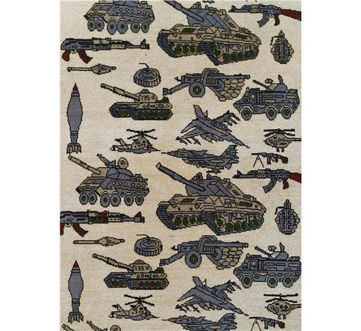 From AK-47s to drones, Afghans 'war rugs' reflect bloody decades ...