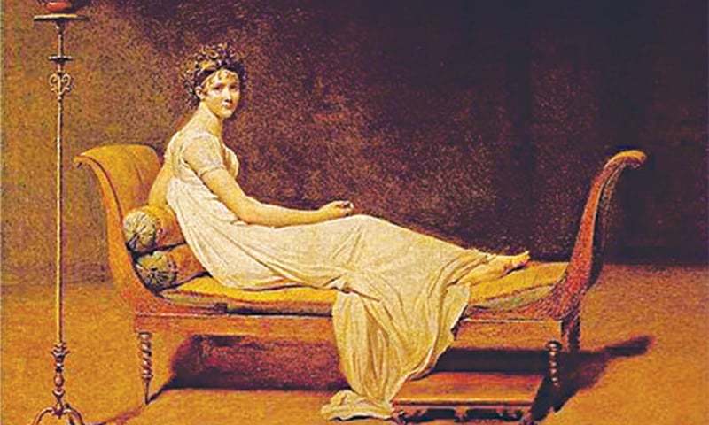 Artichive: Portrait of Madame Récamier - Newspaper - DAWN.COM