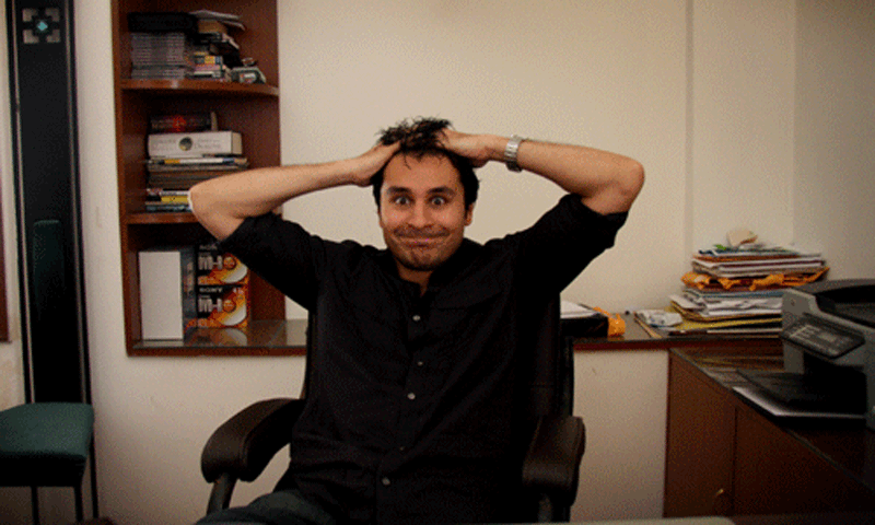 Saad Haroon sends love to Conan O'Brien from Pakistan - Pakistan - DAWN.COM