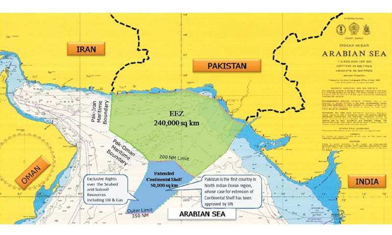 Pakistan sea limits increase from 200 nm to 350 nm | Page 4 | Pakistan ...