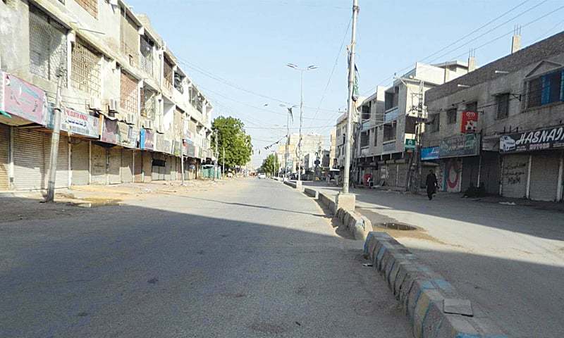 Parts of Sindh shut on JSQM protest call - Newspaper - DAWN.COM