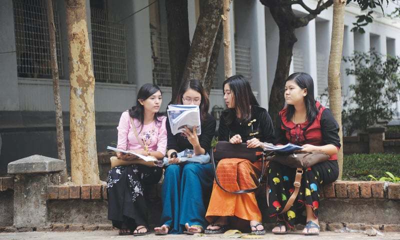 Myanmar students seize political freedom on campus and in streets ...
