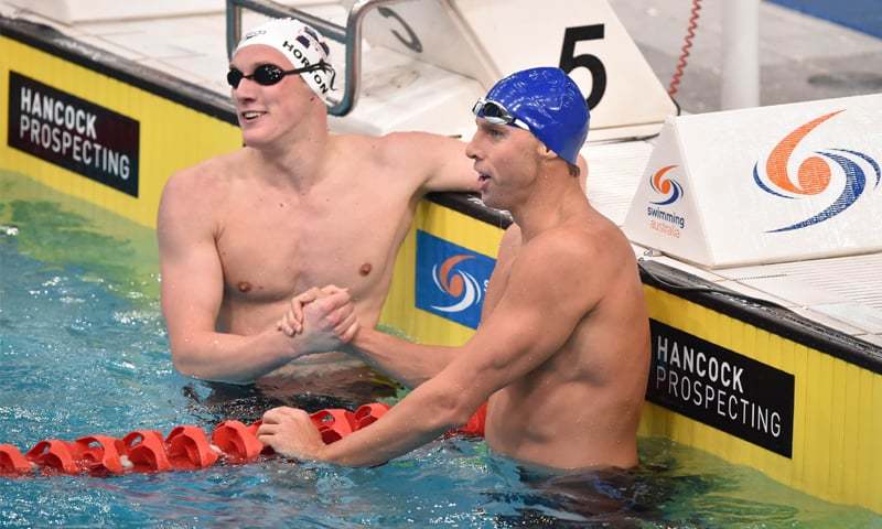 Hackett claims bronze in comeback swim - Newspaper - DAWN.COM