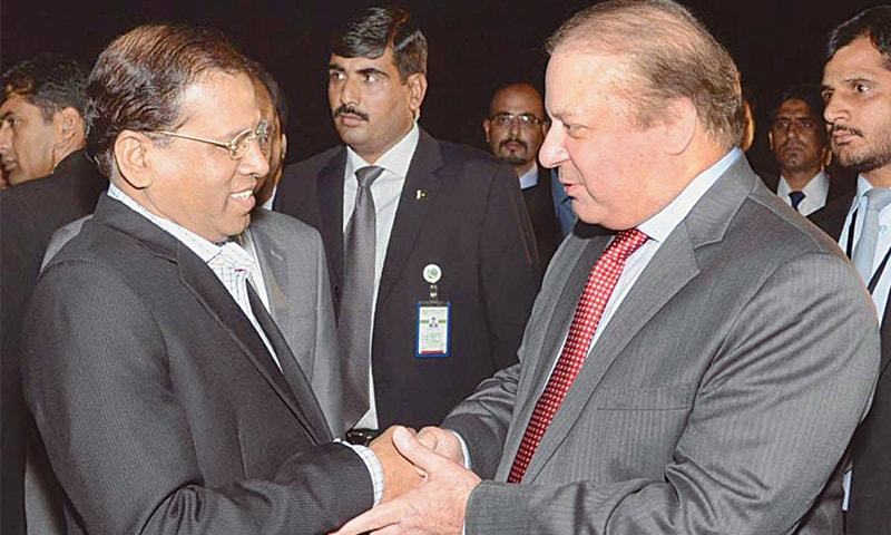 Sri Lankan president arrives - Newspaper - DAWN.COM