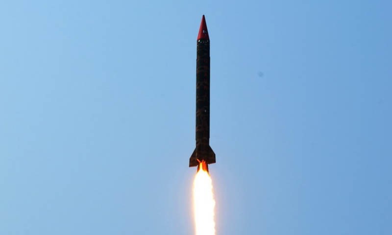 Pakistan successfully test fires nuclear-capable Ghauri missile ...