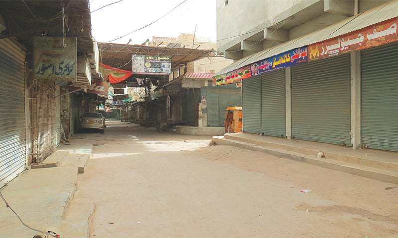 Strike observed in Sanghar over civic issues - Newspaper - DAWN.COM