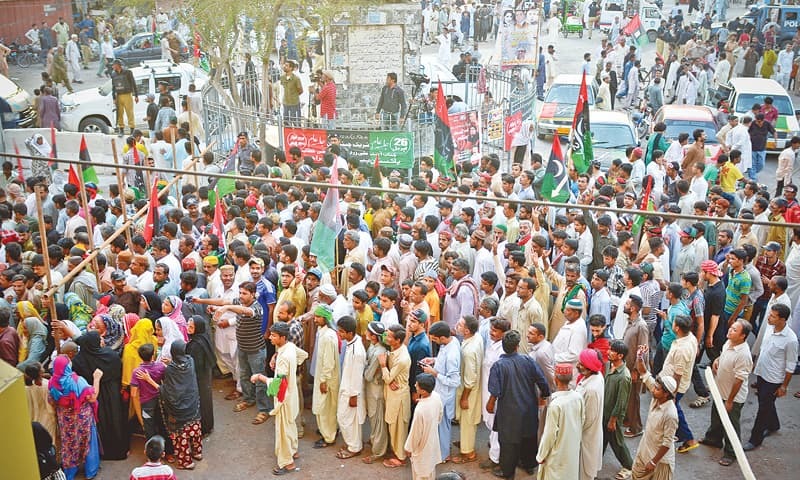 Jeay Bhutto still the loudest in loyal Lyari - Pakistan - DAWN.COM