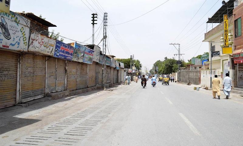 Strike in Quetta against corridor route change - Pakistan - DAWN.COM