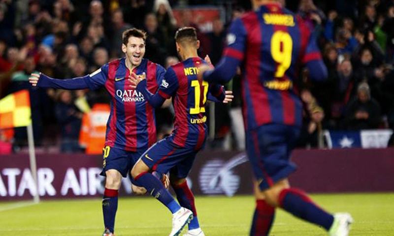 Barca's ‘MSN’ attacking trio in unstoppable form - Sport - DAWN.COM