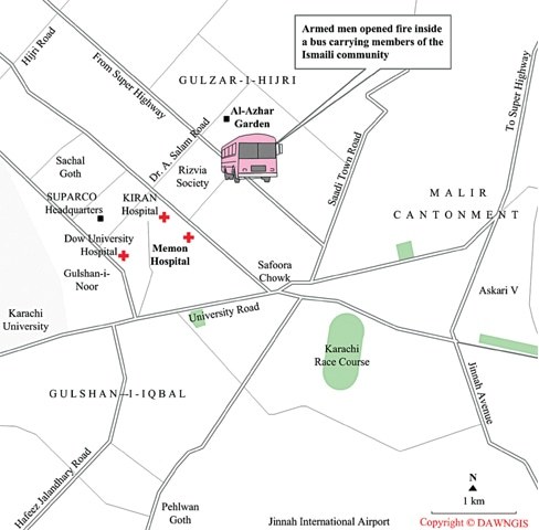 Al Azhar Garden Map | Fasci Garden