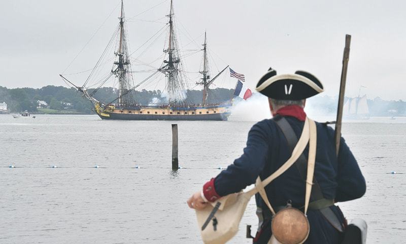 Replica of General Lafayette’s ship arrives in US - World - DAWN.COM