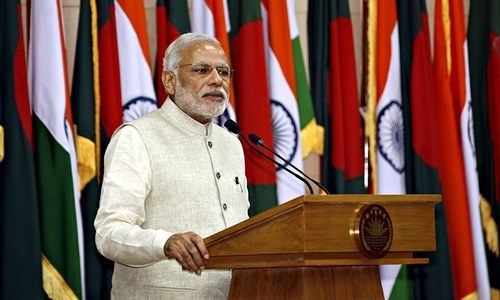 Modi blames Pakistan for spreading terrorism in India - World - DAWN.COM