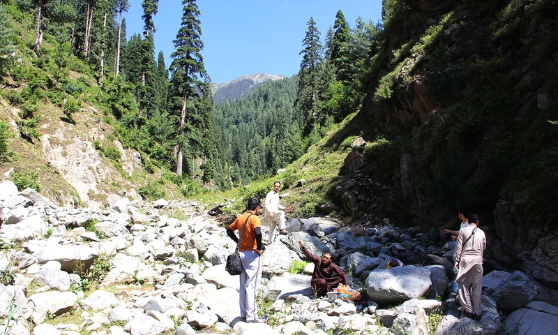 Spectacular Swat waterfall is largely hidden - Pakistan - DAWN.COM