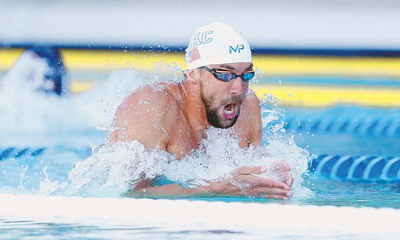 Phelps wins again at Santa Clara - Newspaper - DAWN.COM