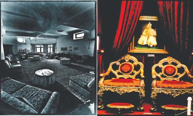 Khan of Kalat Palace: throne and Kashan carpet - Pakistan - DAWN.COM