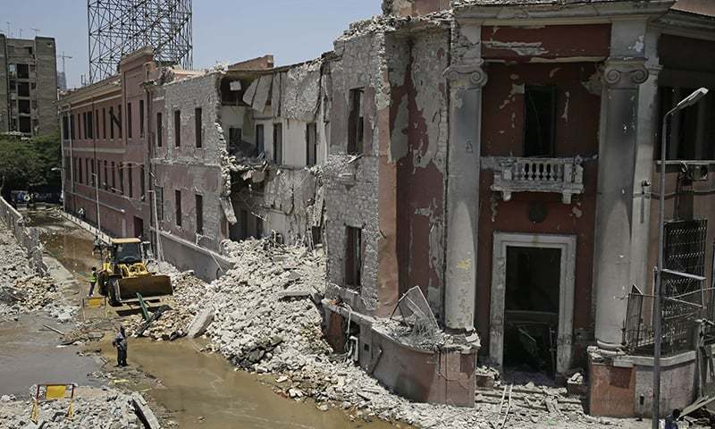 Bomb hits Italian consulate in Egypt, killing one - World - DAWN.COM