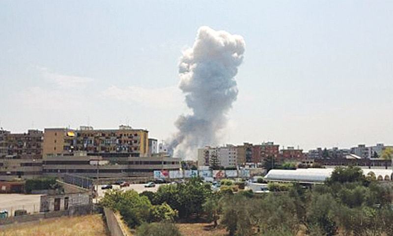 Fireworks factory explosion kills seven in Italy - World - DAWN.COM