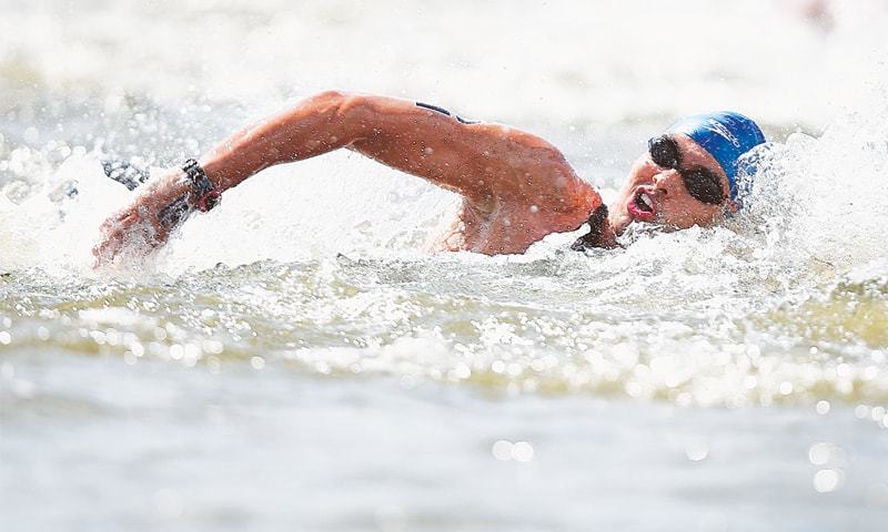 Anderson wins 5km open water at World Swimming - Newspaper - DAWN.COM