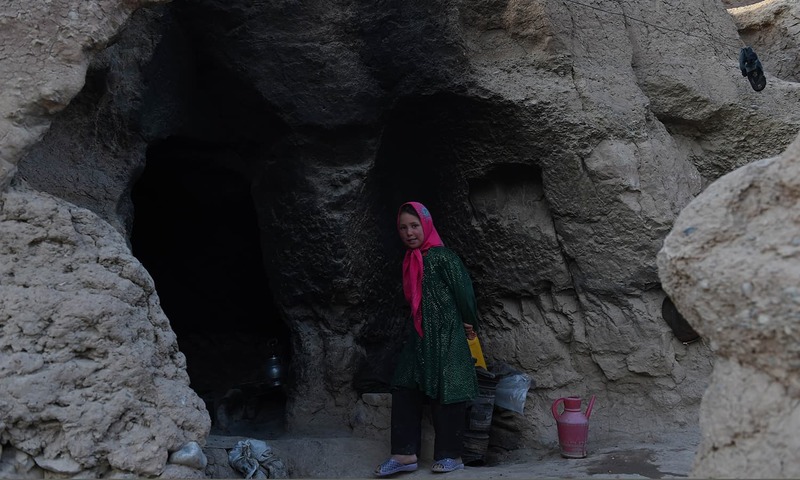 Bamiyan's ancient cave dwellings shelter homeless Afghans - World ...