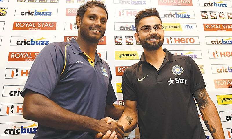 We want to beat India for Sangakkara, says skipper Mathews - Sport ...