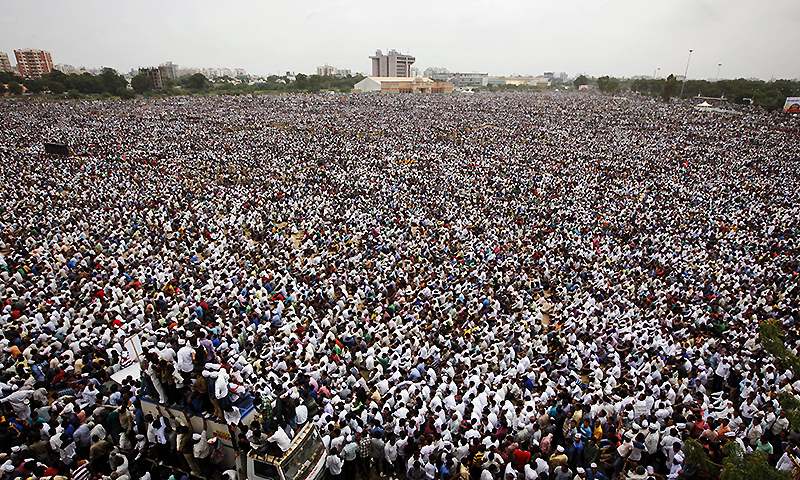 Caste protest hits Narendra Modi's home state - World - DAWN.COM