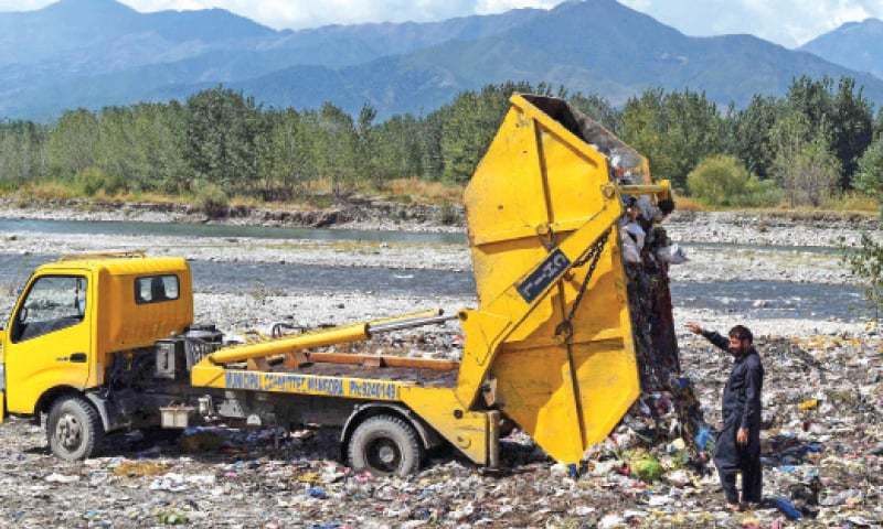 Dumping of waste near Swat River may spell a health disaster ...